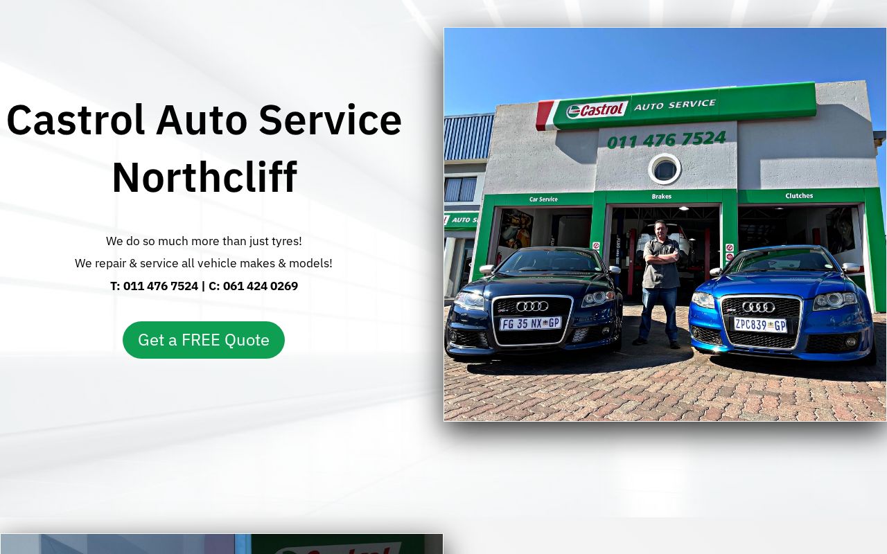 Castrol Auto Service Northcliff - Trusted In Northcliff